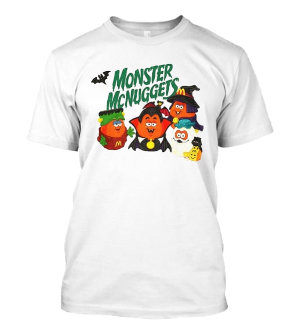 Monster McNuggets Halloween McDonald's Characters T-Shirt