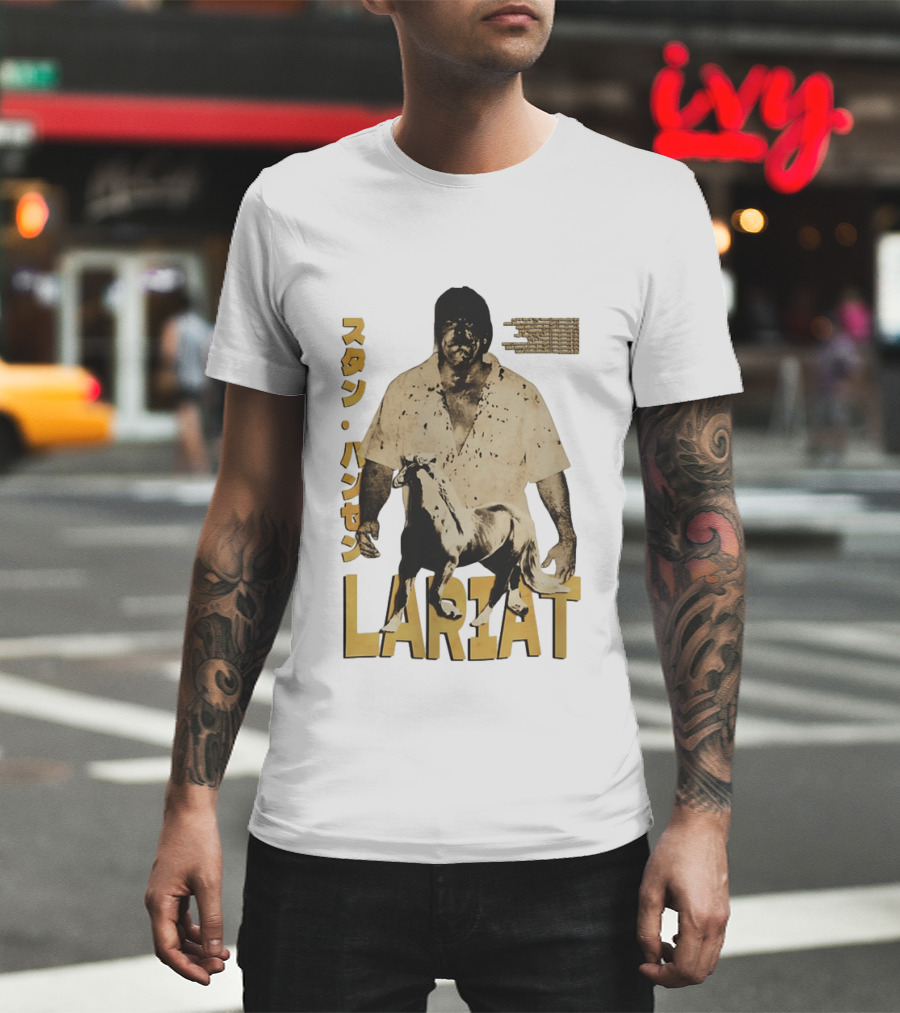 Lariat Cowboy Horse T-Shirt