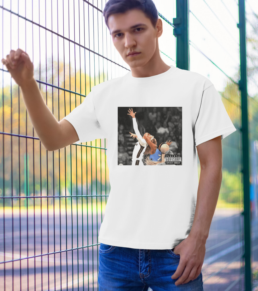 Stand With Sophie Parental Advisory Sophie Cunningham Vs DiJonai WNBA Moment T-Shirt