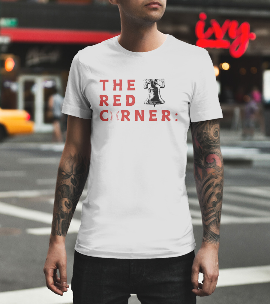 The Red Corner Liberty Bell Baseball T-Shirt