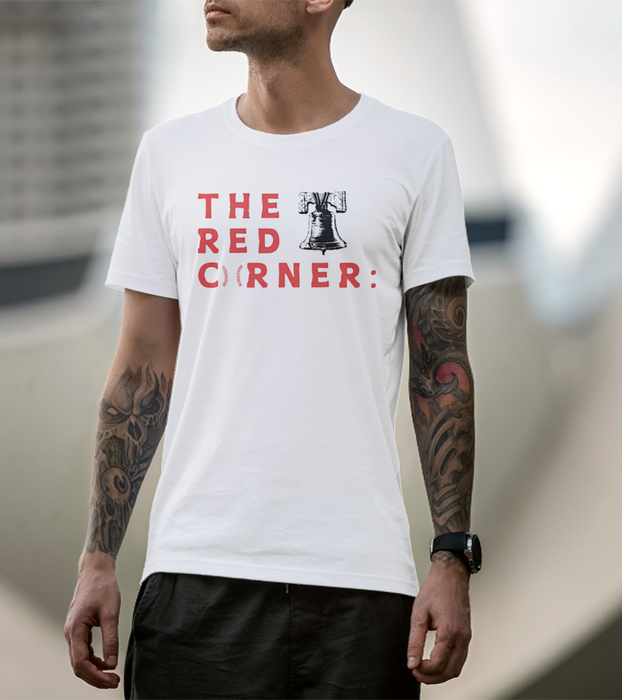 The Red Corner Liberty Bell Baseball T-Shirt