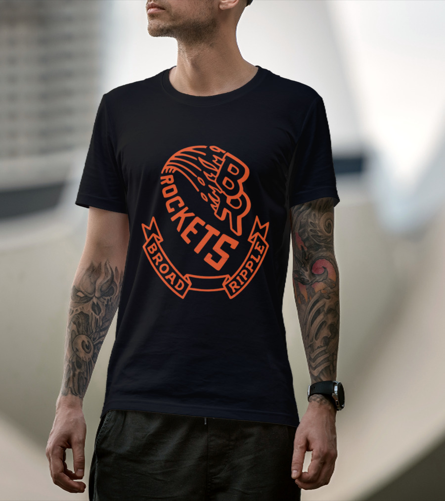 Broad Ripple Rockets BR T-Shirt