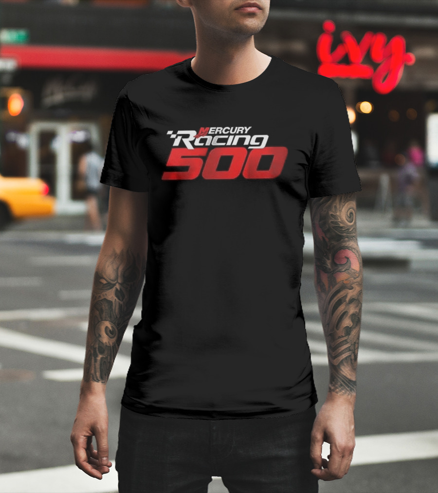 Mercury Racing 500 High Performance Speedboat Racing Men's T-Shirt