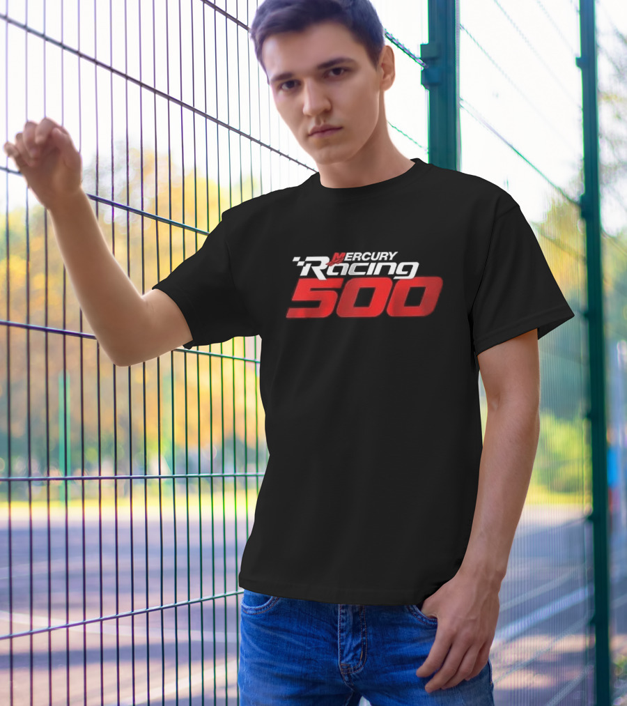 Mercury Racing 500 High Performance Speedboat Racing Men's T-Shirt