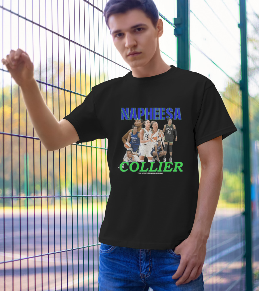 Napheesa Collier MVPhee Queen Of The Court Lynx Basketball Star T-Shirt