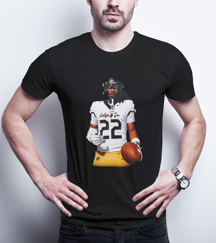 Colquitt County Packers Sean Ethan 22 Football Jersey Player Image T-Shirt