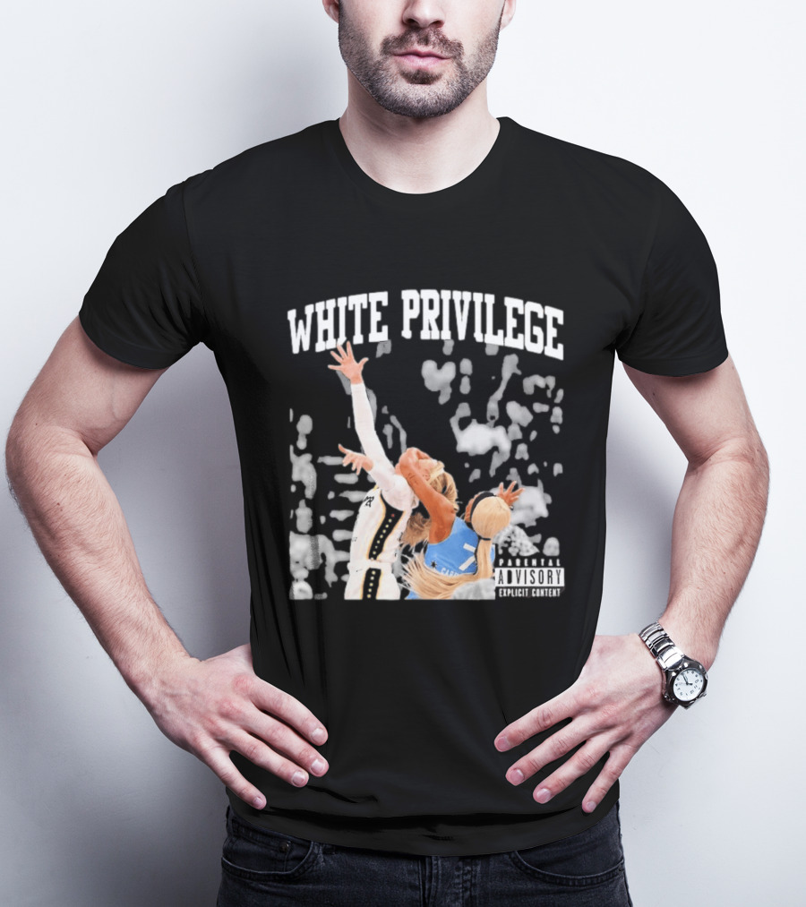 Dijonai Carrington Foul On Sophie Cunningham White Privilege Parental Advisory T-Shirt