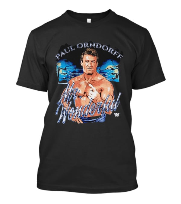 Paul Orndorff Mr. Wonderful WWE Wrestling Legend T-Shirt