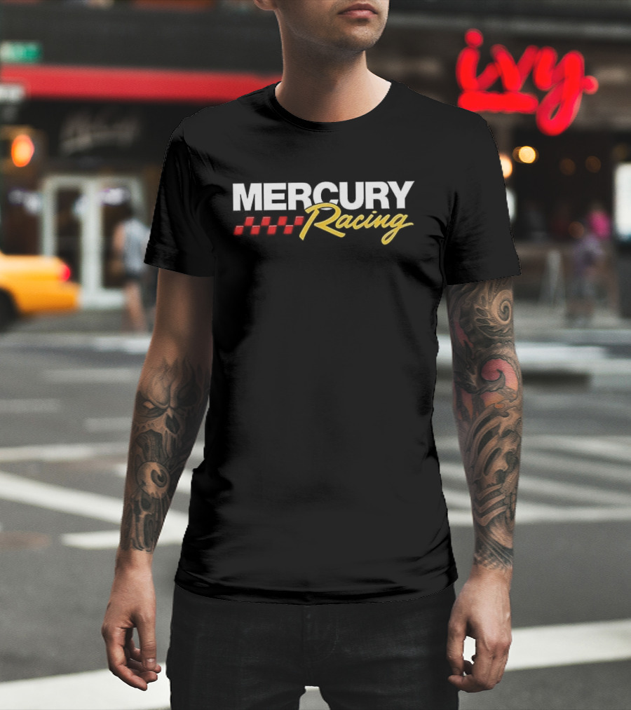 Mercury Racing Performance Boating Mens T-Shirt
