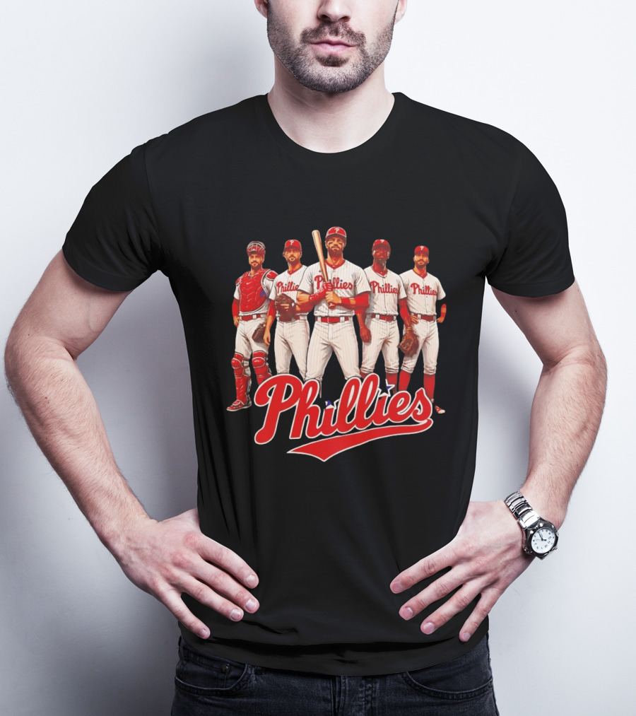 Philadelphia Phillies Field Of Dreams 2026 Team Roster Lineup T-Shirt