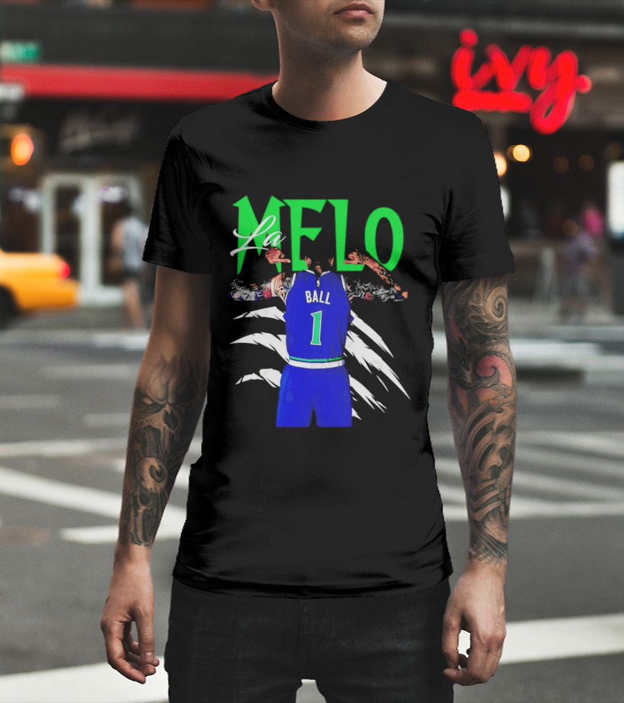 LaMelo Ball Timberwolves NBA Number 1 Jersey T-Shirt