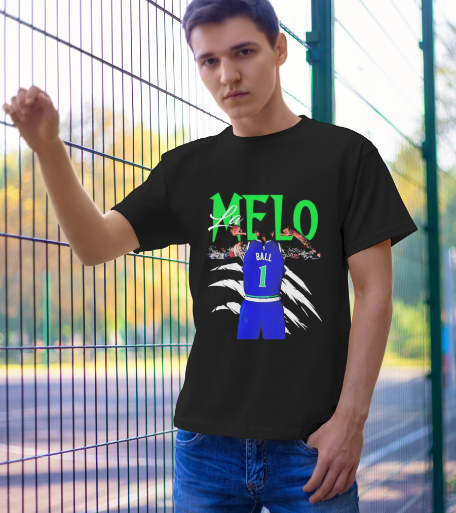 LaMelo Ball Timberwolves NBA Number 1 Jersey T-Shirt