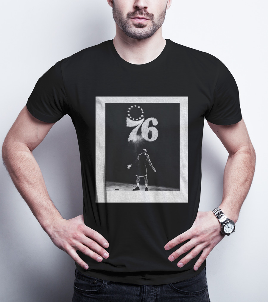 Philadelphia 76ers LeBron James Last Chalk Toss Moment T-Shirt