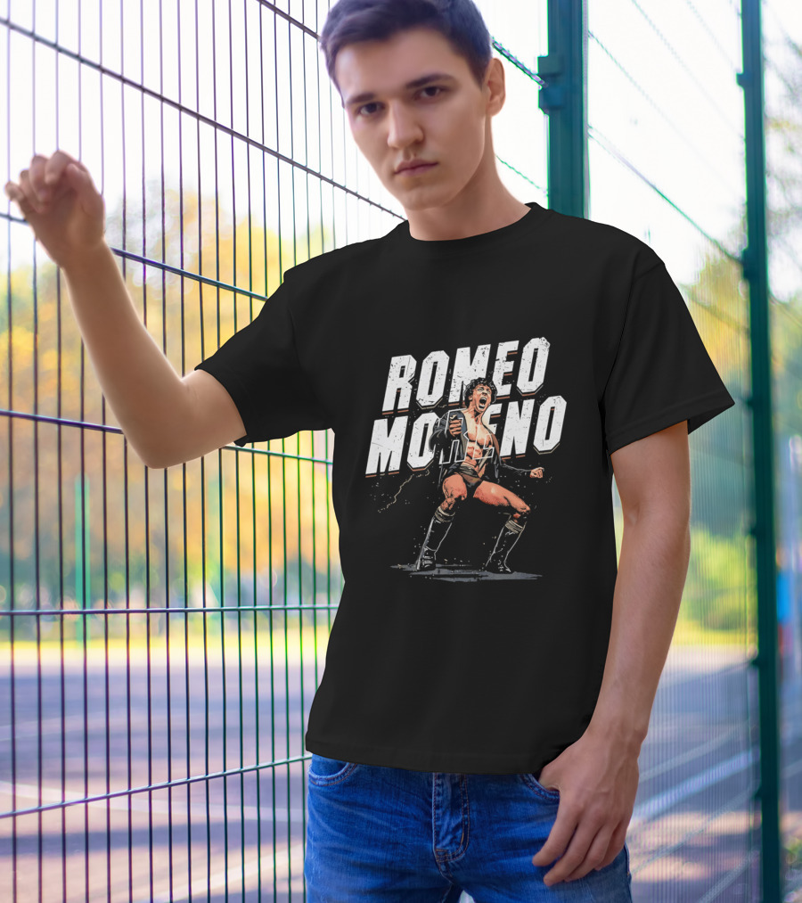 Romeo Moreno Dynamic NXT Superstar Wrestling Persona T-Shirt