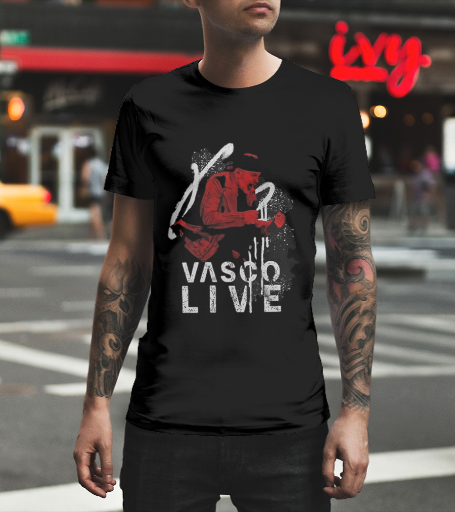 Vasco Live Residency Show Roma 2027 T-Shirt