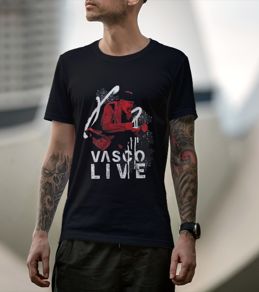 Vasco Live Residency Show Roma 2027 T-Shirt