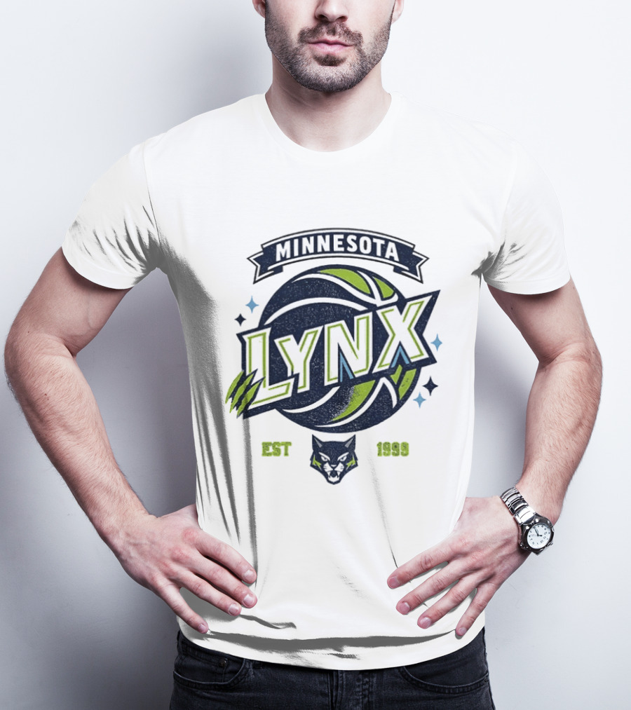 Minnesota Lynx Basketball Est 1999 Classic Team T-Shirt