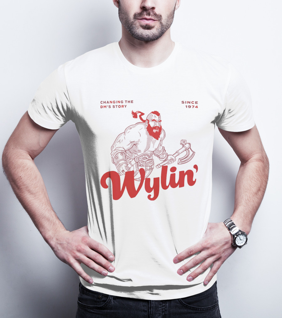 Changing The DM's Story Wylin' Barbarian Since 1974 T-Shirt