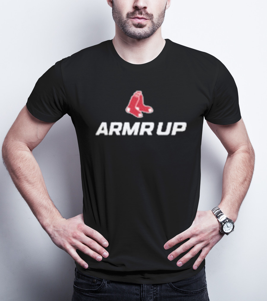 Boston Red Sox Armr Up Clear Prepared Focused Resilient T-Shirt