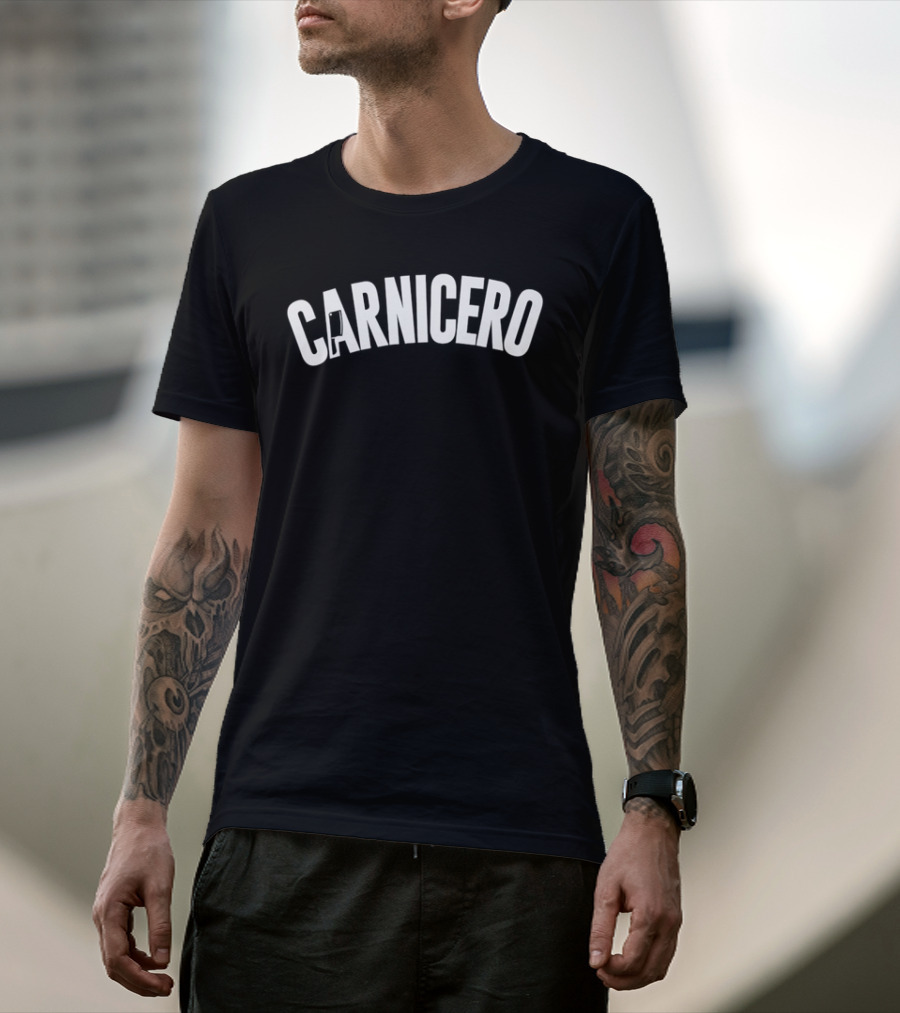 Carnicero Arched Meat Cleaver Butcher Knife T-Shirt