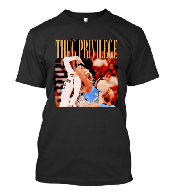 Thug Privilege Sophie Cunningham Basketball Action T-Shirt