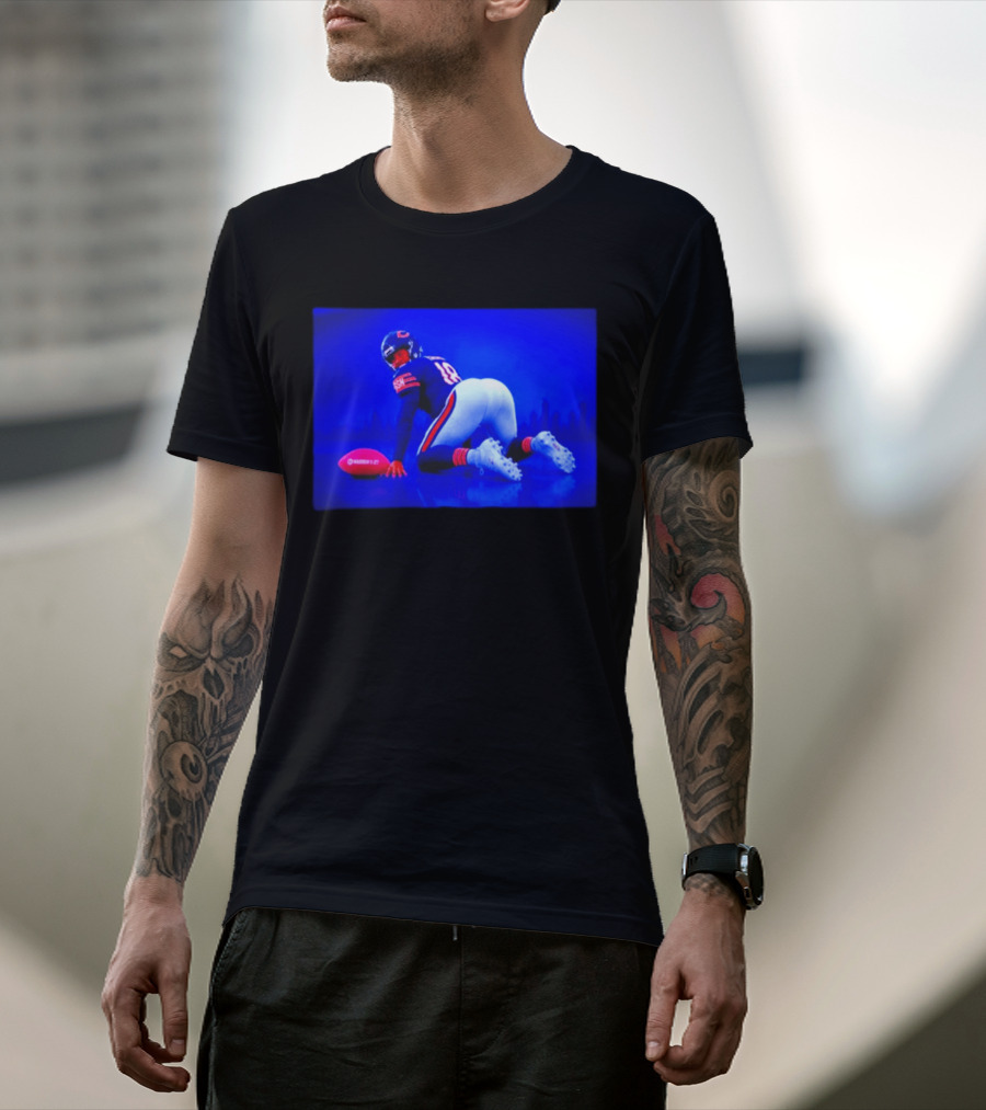 Caleb Williams Madden 27 Chicago Bears Football Sports Game T-Shirt