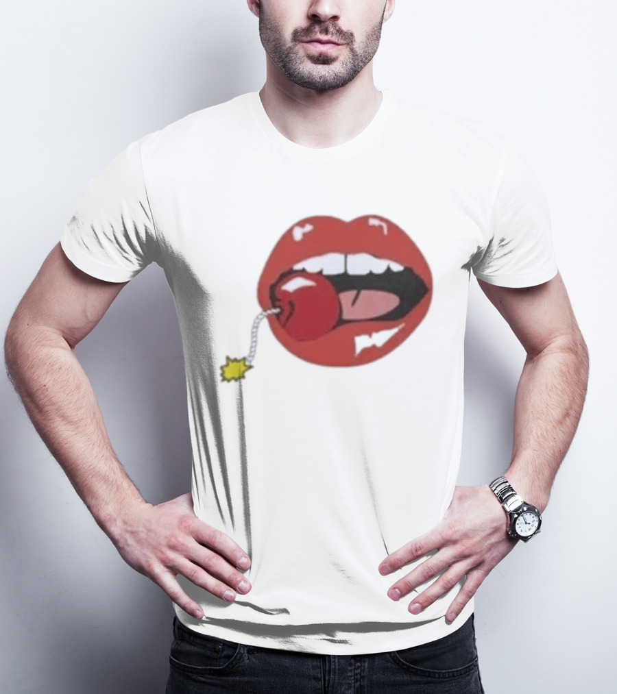 Argylle Aidan Wilde Cherry Lips Bomb T-Shirt