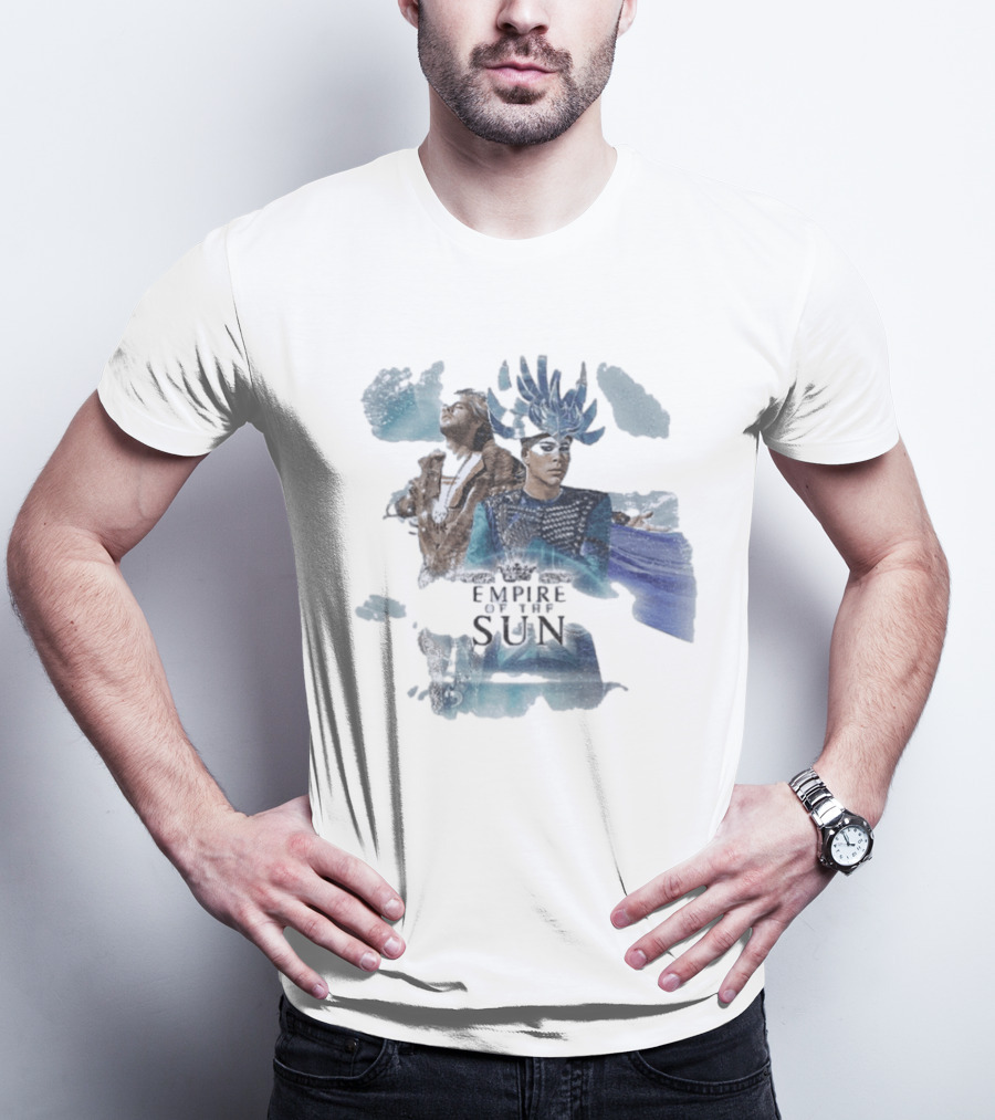 Empire Of The Sun White Ice On The Dune Duo Visual T-Shirt
