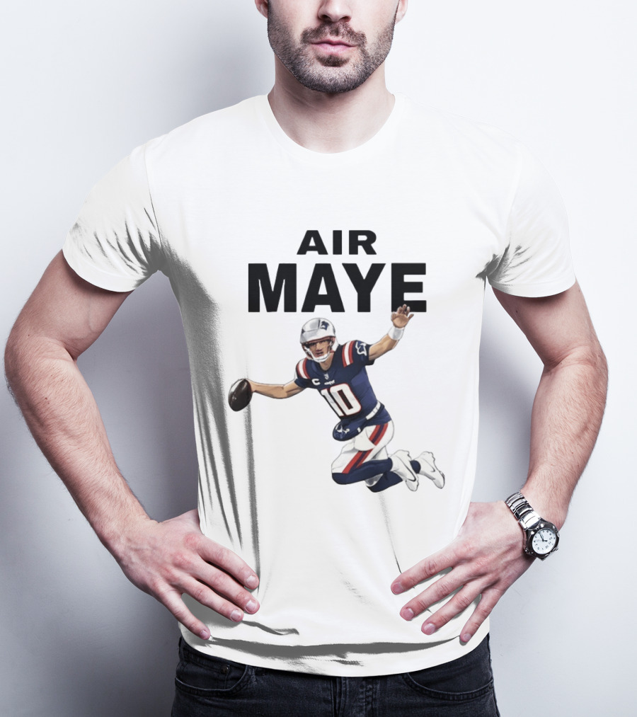 New England Football Air Maye Quarterback Number 10 T-Shirt