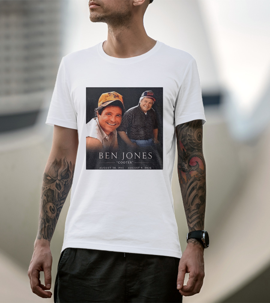 Ben Jones Cooter Memorial August 30 1941 August 9 2026 T-Shirt
