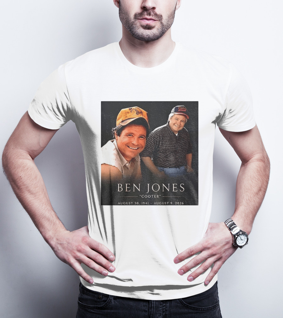Ben Jones Cooter Memorial August 30 1941 August 9 2026 T-Shirt