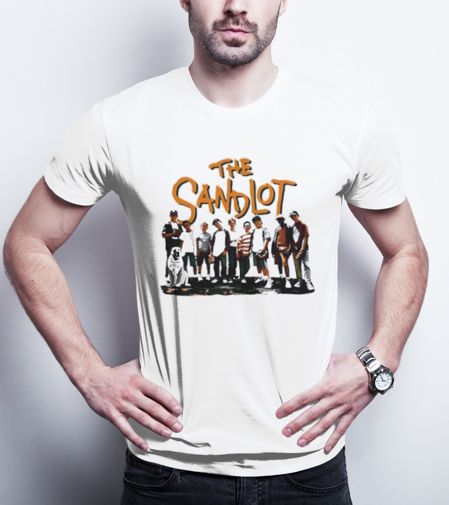 The Sandlot Cast Benny Smalls Hercules Movie Characters T-Shirt
