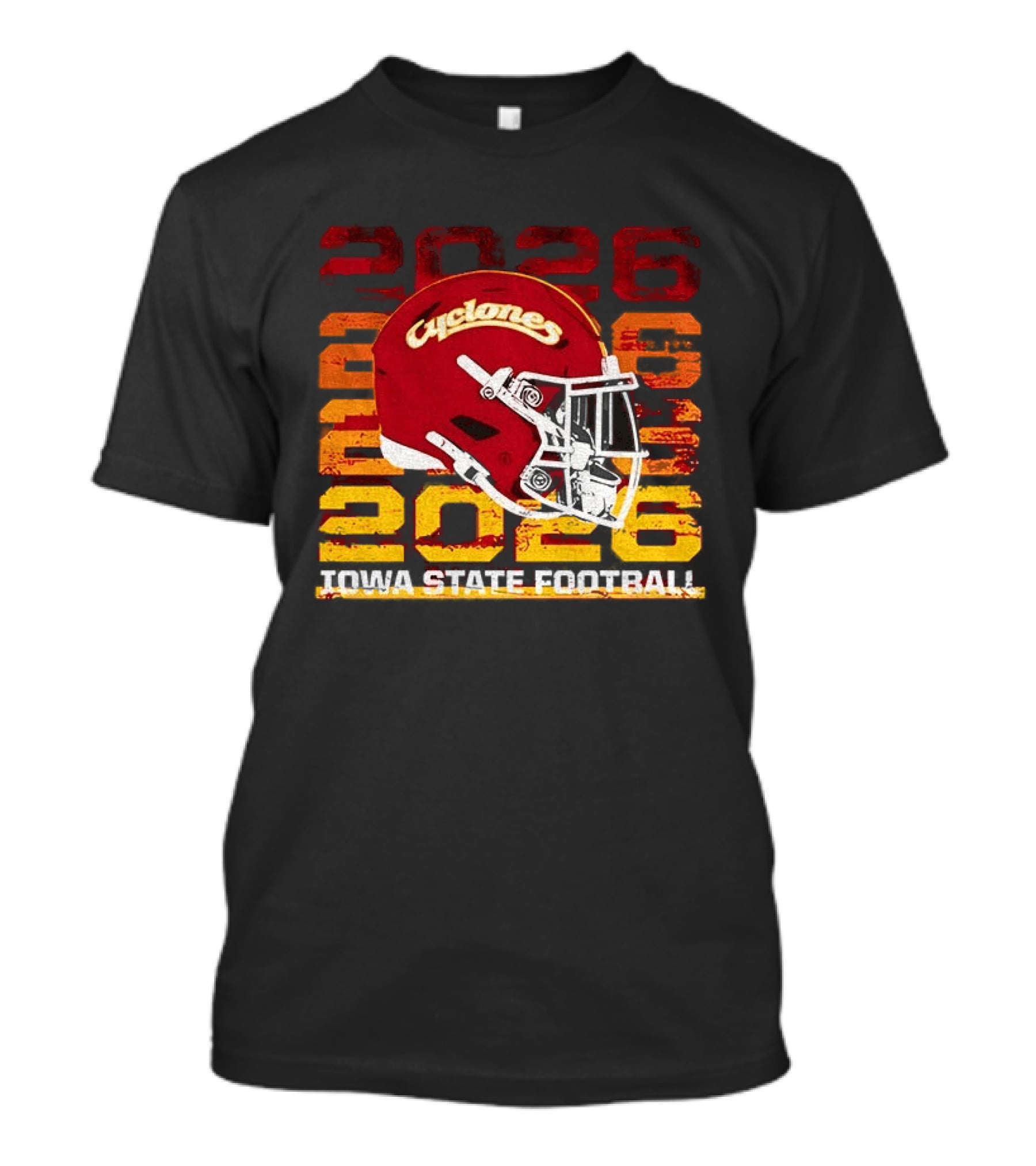 Cyclones Helmet 2026 Iowa State Football Gameday T-Shirt