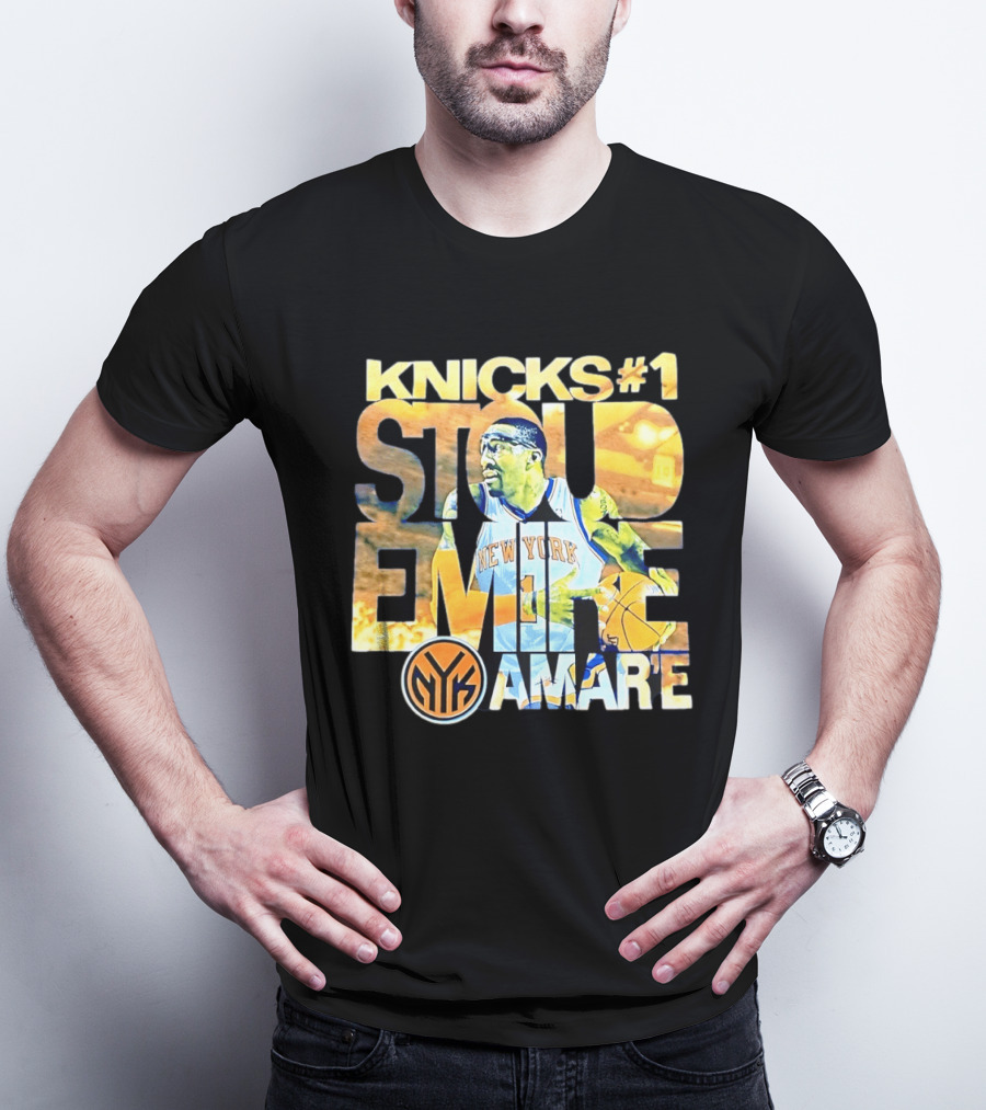 Knicks #1 Stoudemire Amare New York NYK T-Shirt