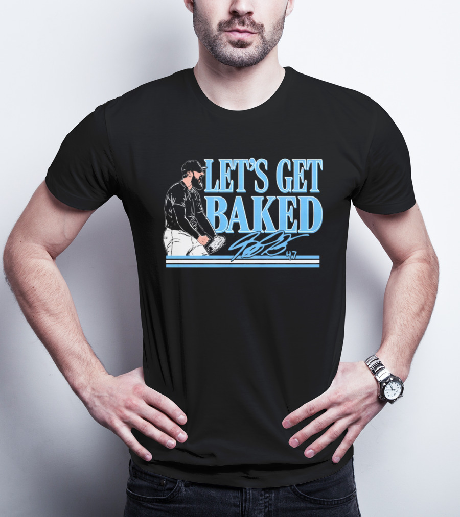 Corbin Burnes Let's Get Baked MLB Baseball Player T-Shirt