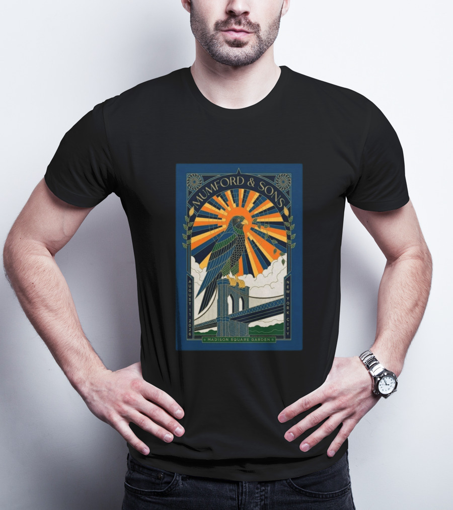 Mumford And Sons Madison Square Garden August 11 2026 New York City T-Shirt