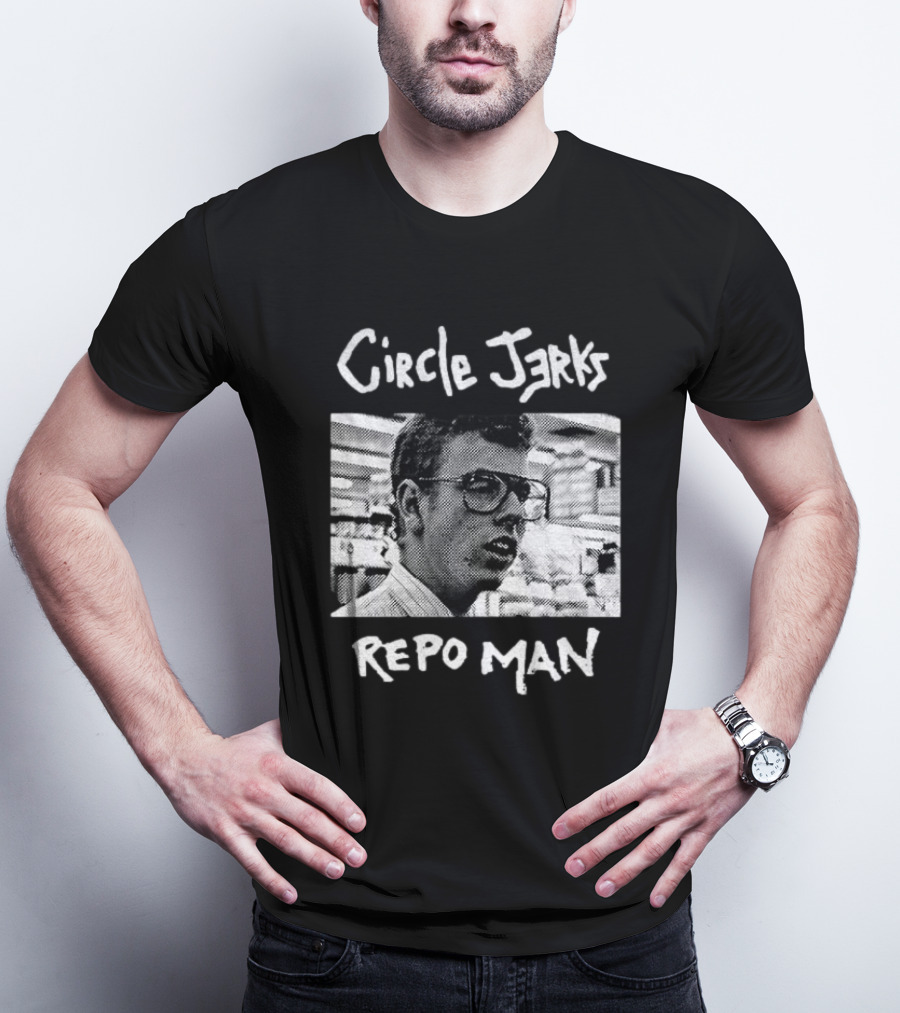 Circle Jerks Punk Rock Band Repo Man T-Shirt