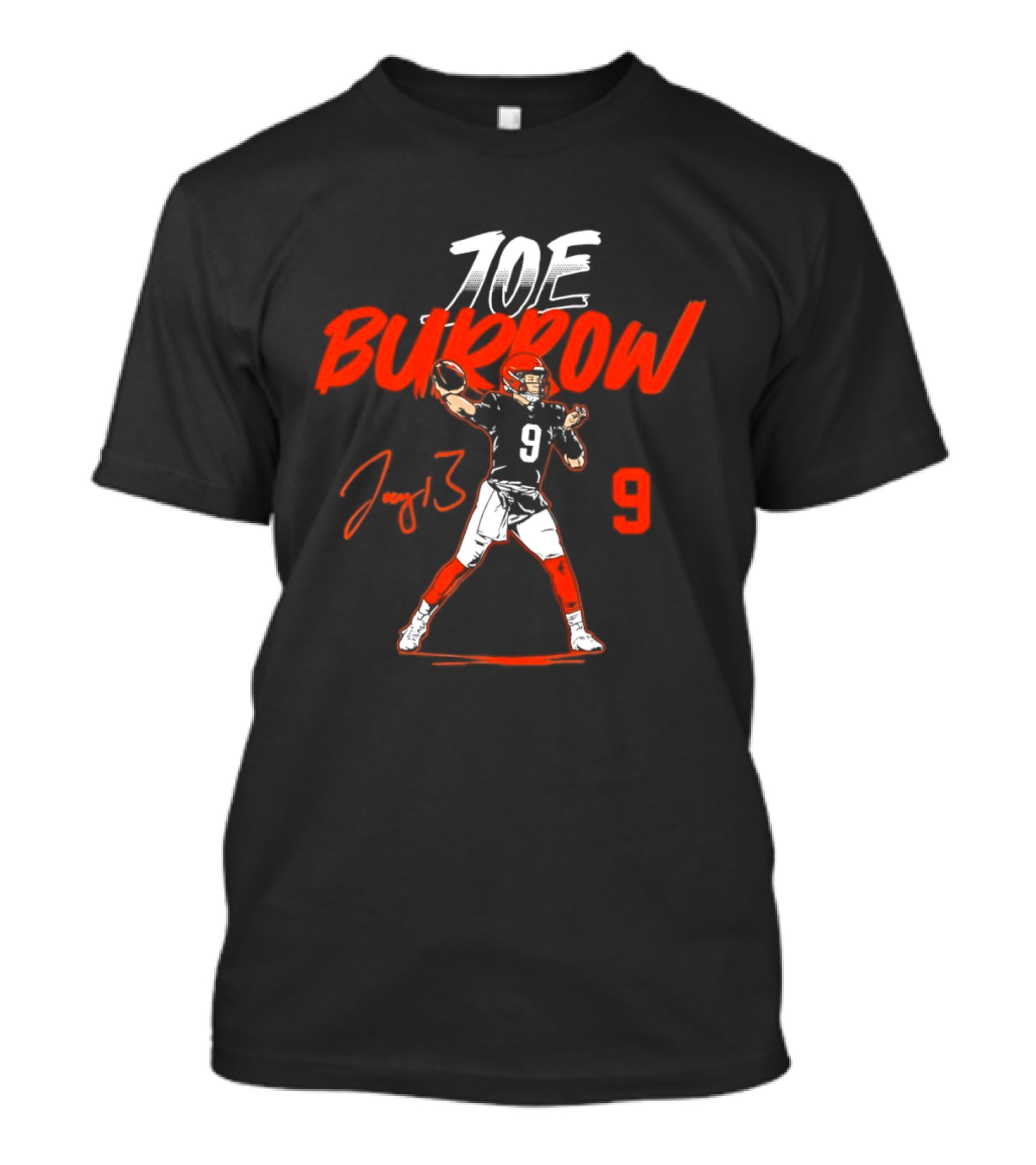Joe Burrow 9 Cleveland Browns 2026 Football Quarterback T-Shirt