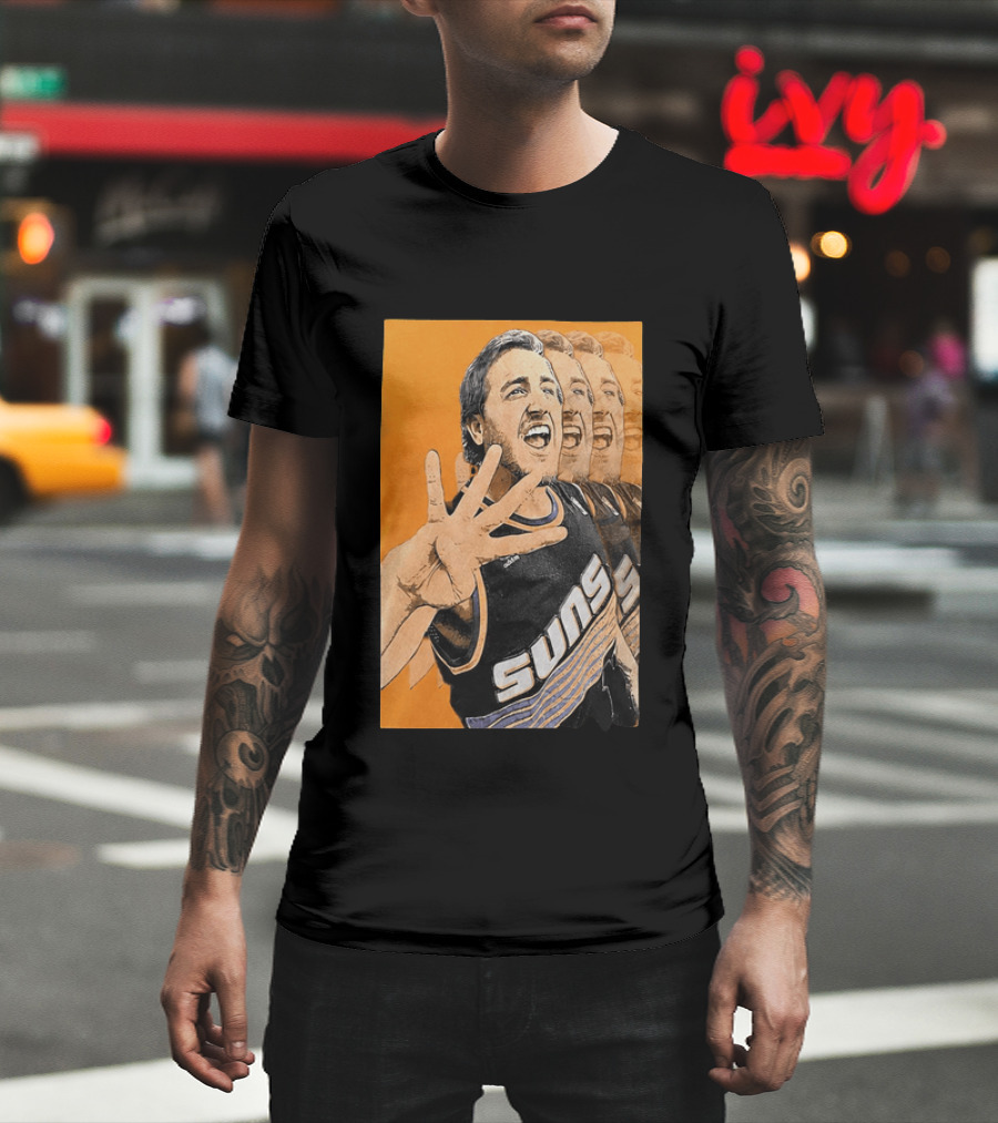 Phoenix Basketball Suns In 4 Fan Celebration T-Shirt