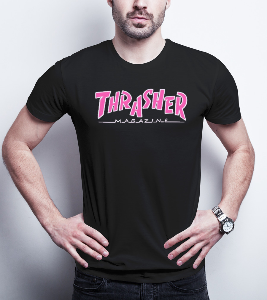 Thrasher Magazine Parra Edition Pink T-Shirt