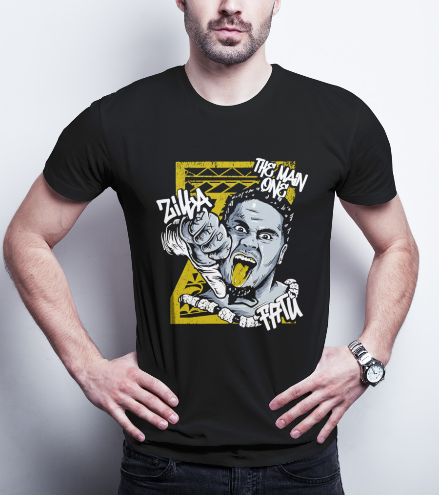 Zilla The Man One Fatu Samoan Spike T-Shirt