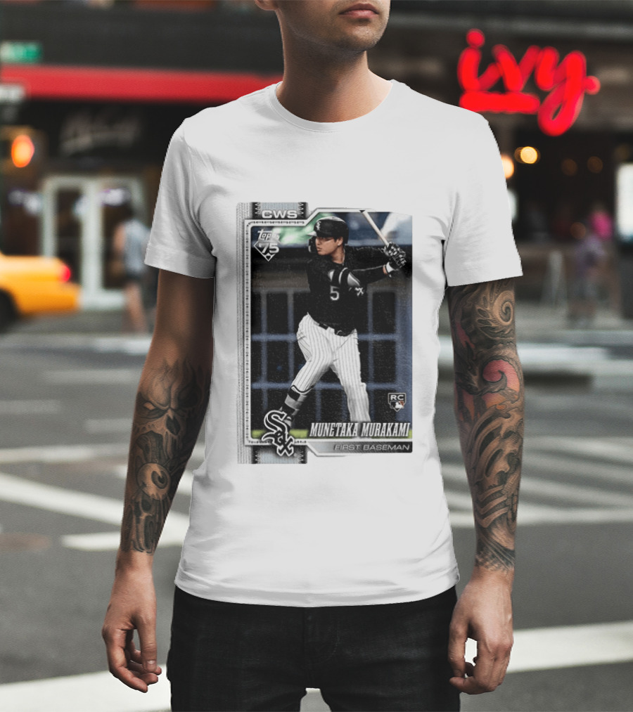 2026 Topps Series 2 Baseball Rookie Card Munetaka Murakami #503 RC First Baseman CWS T-Shirt