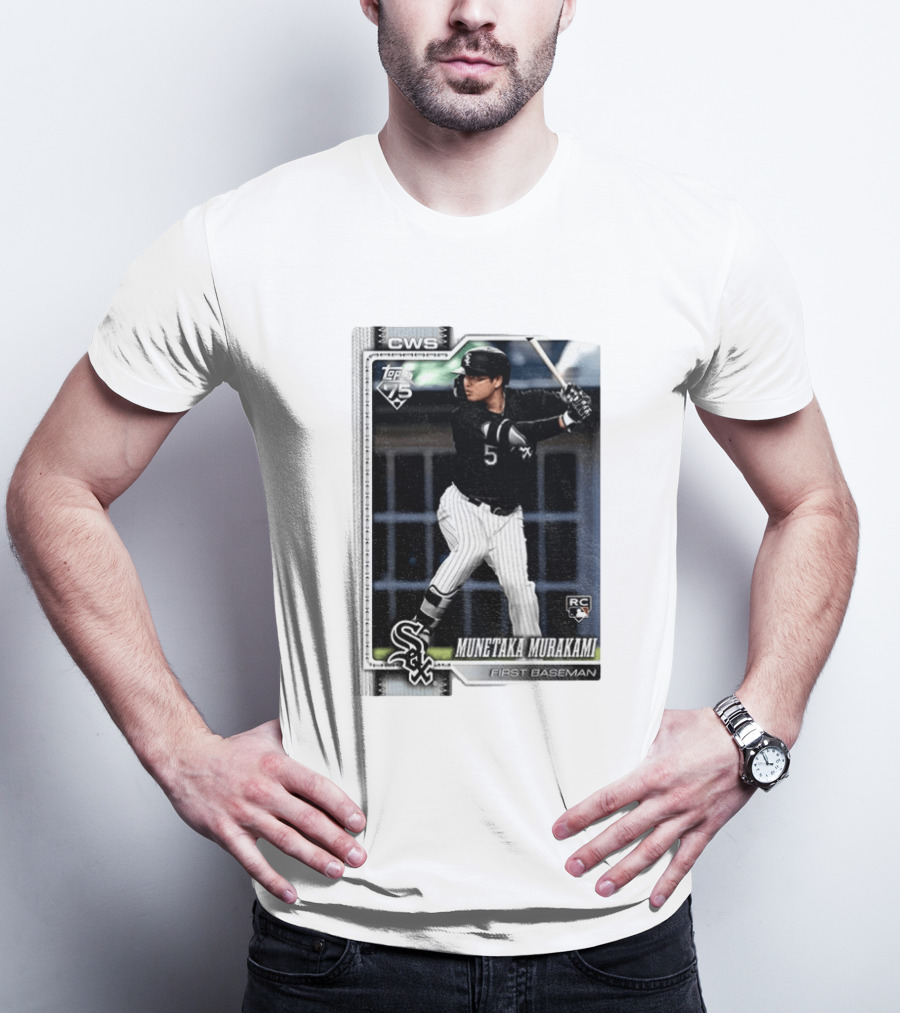 2026 Topps Series 2 Baseball Rookie Card Munetaka Murakami #503 RC First Baseman CWS T-Shirt