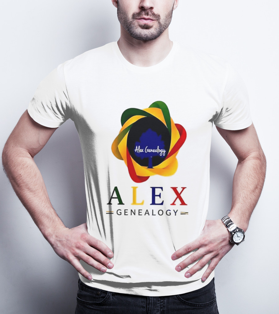 Alex Genealogy Trust Census Records More Than People Colorful Tree T-Shirt