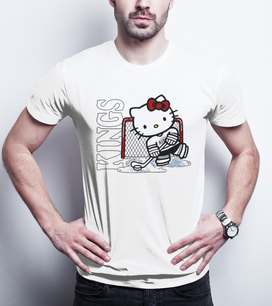 Hello Kitty Los Angeles Kings NHL 2026 Kings Hockey T-Shirt