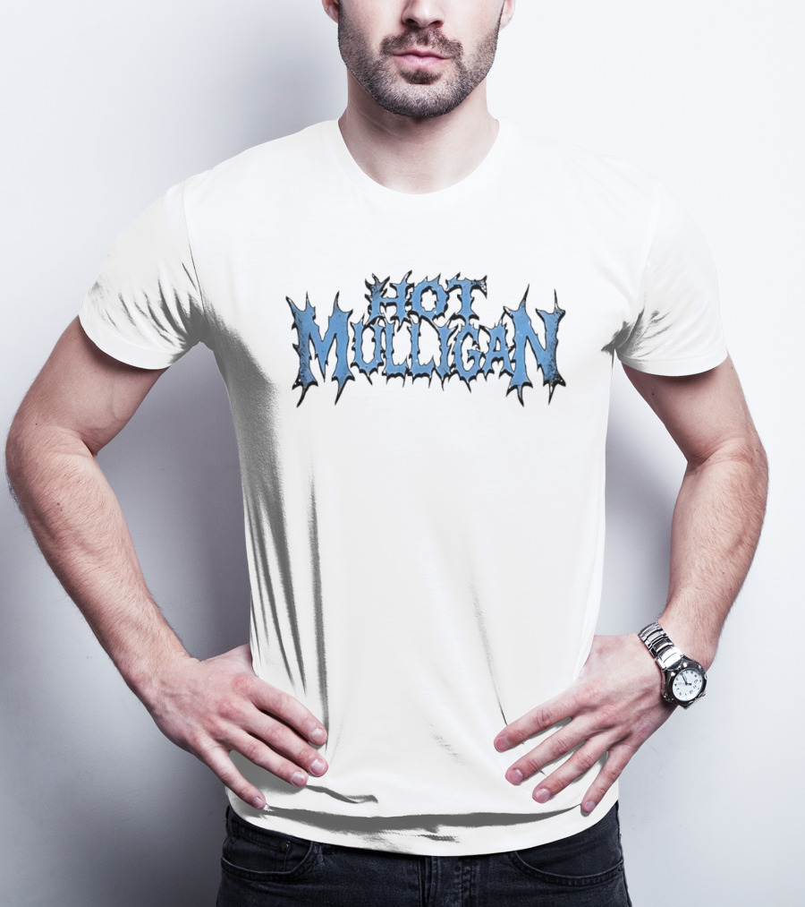 Hot Mulligan Spiky Ice Blue Metal Frozen T-Shirt