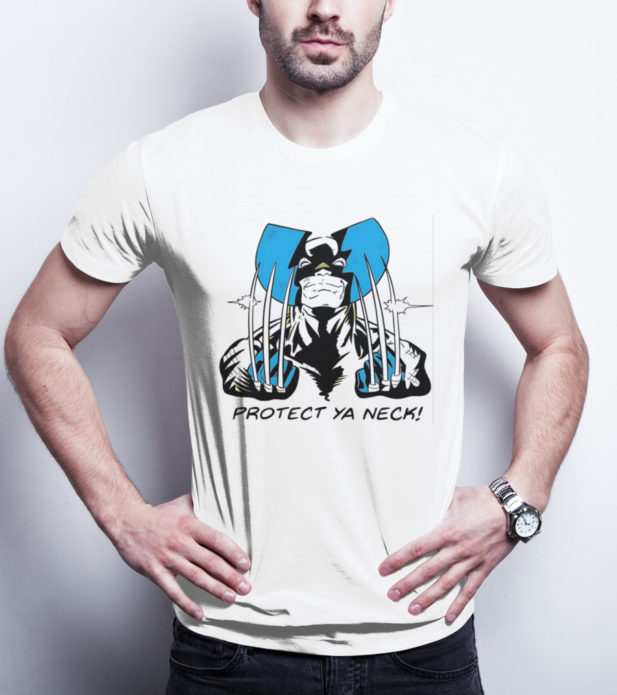 Wolverine Protect Ya Neck Iconic Marvel Comic T-Shirt