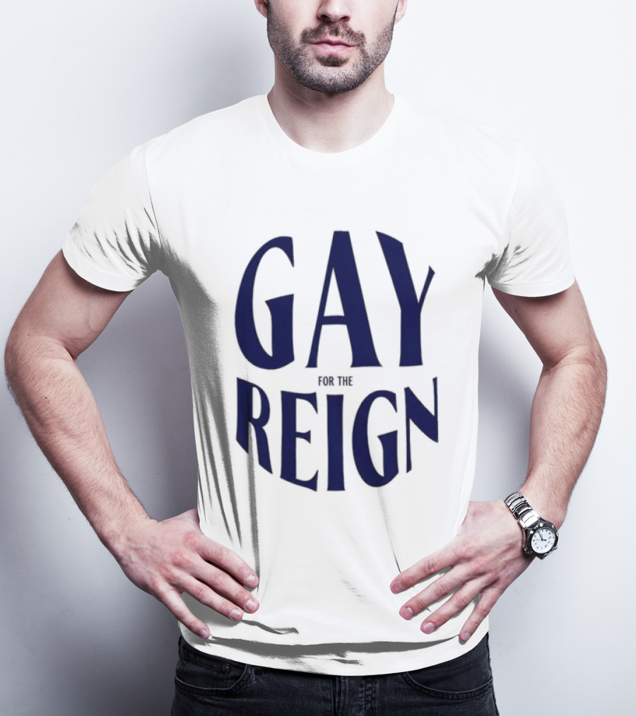 Reign FC Wildfang Pride Gay For The Reign T-Shirt