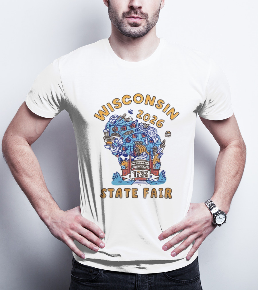 Wisconsin 2026 State Fair 175th Anniversary Celebration T-Shirt