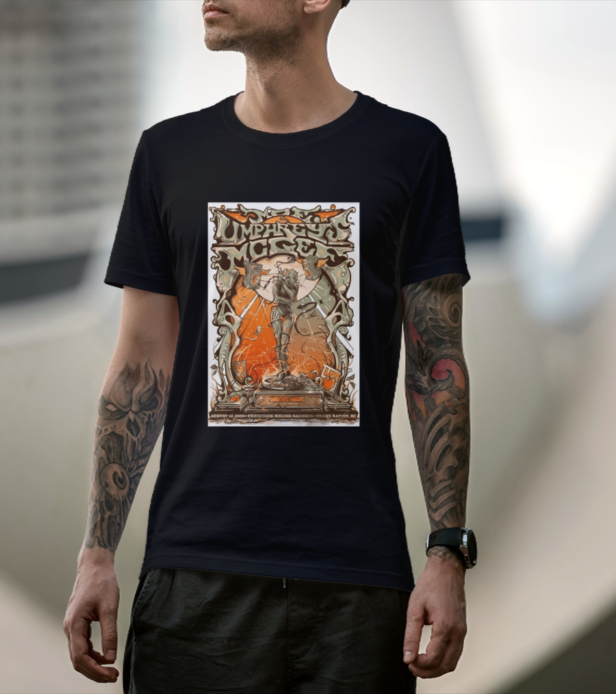 Moe And Umphrey's McGee August 12 2026 Frederik Meijer Gardens Grand Rapids MI Concert T-Shirt
